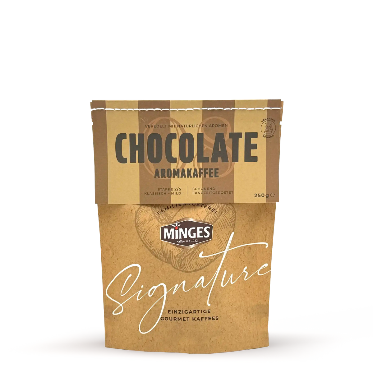 Minges Signature Aroma Coffee Chocolate (ground coffee, 250 g) – Minges ...