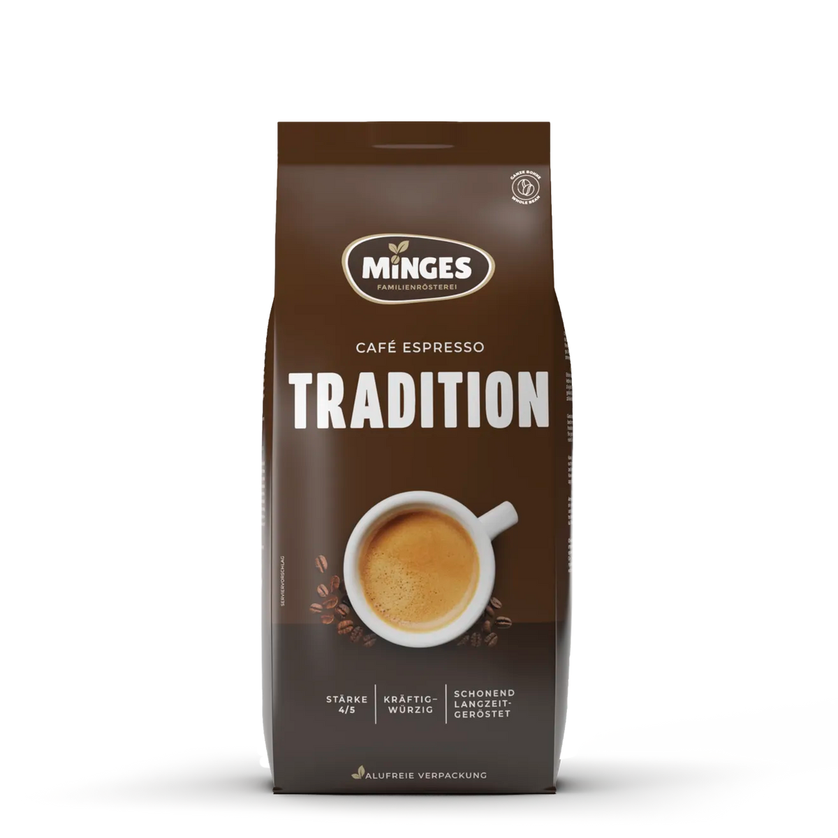 Minges Café Espresso Tradition (whole bean, 1000 g) – Minges Kaffeerösterei